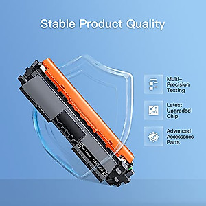 GPC Image Flex Compatible 17A Toner Cartridge Replacement for HP 17A CF217A Toner Cartridge 2 Black Compatible with Laserjet Pro M102w M130nw M130fw M130fn M102a M130a Pro MFP M130 M102 Printer