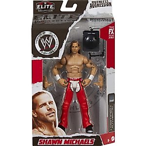 WWE Elite Collection Ruthless Aggression Series Articulated Wrestling Action Figures (Shawn Michaels)