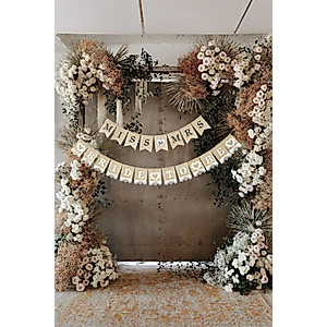 HUIHUANG 3 Pieces Bride to Be Banner Burlap Bridal Shower Banner Miss to Mrs Banner Rustic Burlap Lace Bunting Banner Bride To Be Sign For Bridal Shower Engagement Party Decorations Favors