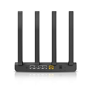 Netis AC1200 Gigabit Smart Dual Band MU-MIMO WiFi Router - Supports Beamforming, Guest WiFi and AP/Reapter Mode, Long Range Coverage by 4 High Gain Antennas (N2)