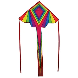 In the Breeze 3313-45 Inch Dayglow Fly-Hi Kite - Fun, Easy Flying Kite