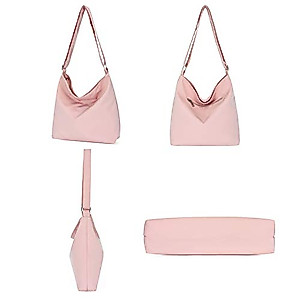 Mfeo Women's Retro Large Size Nylon Shoulder Bag Crossbody Handbag Casual Tote (Black)