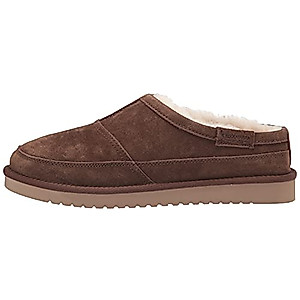 Koolaburra by UGG Men's Graisen Slipper, Dark Earth, Size 11