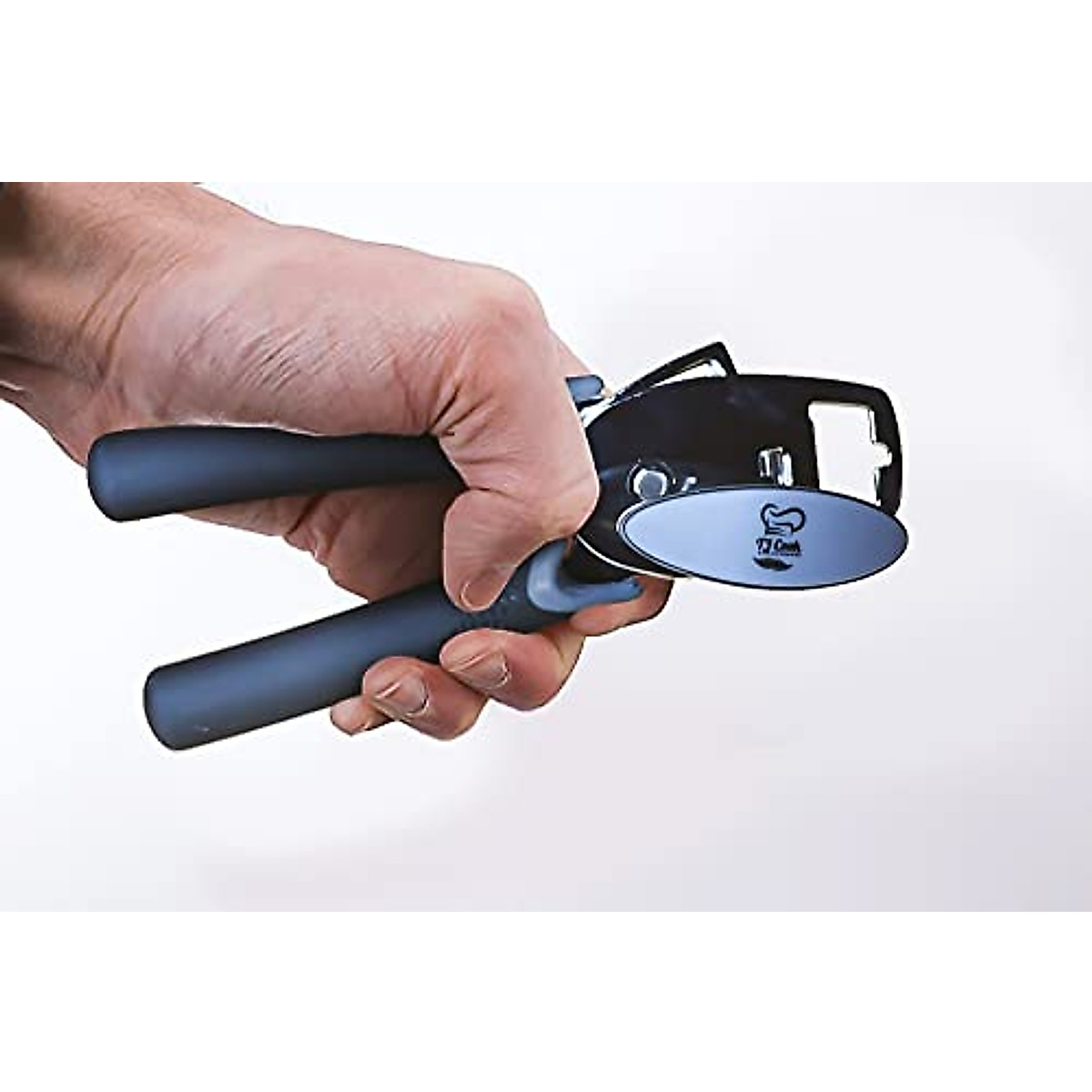 TJ COOK Carbon Steel Can & Bottle Opener Multifunction Easy To Use Manual Steel High Durability Carbon steel Gray