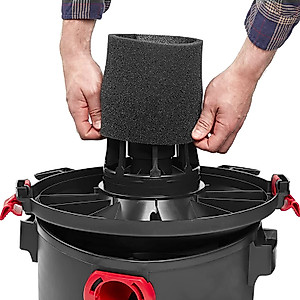 3 Pack 90585 Foam Sleeve VF2001 Foam Replacements Filters Compatible with Most Shop-Vac Wet/Dry Vacuum Cleaners 5 Gallon and Above, Vacmaster & Genie Shop Vacuum Cleaner, Replace Parts # 9058500