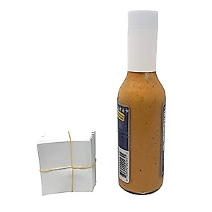 45 x 52 mm WHITE Perforated Shrink Band for Hot Sauce Bottles and Other Liquid Bottles Fits 3/4" to 1" Diameter - Pack of 250
