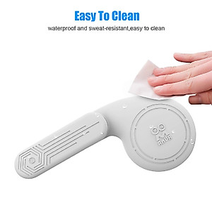 AMVR Silicone Ear Muffs for Meta Quest 2 VR Headset to Enhanced Headset Sound, for Quest 2 Accessories Headphone Extension Cover (Gray, 1 Pair)