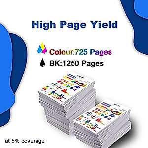 Jagute Compatible 920XL Ink Cartridges Replacement for HP 920XL Ink Cartridge for Hp Officejet 6500 6000 7000 7500 6500A 7500A Printer-4 Pack