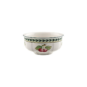 Villeroy & Boch French Garden Fleurence Soup/Cereal, 5 in, White/Multicolored