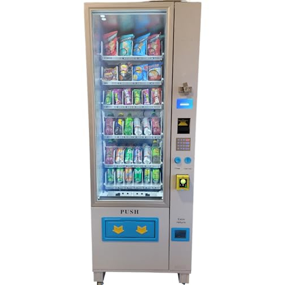 TVC Combo Vending machine with Nayax credit card reader