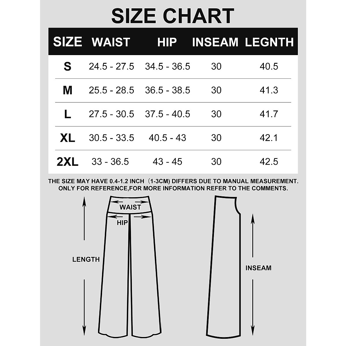 ZOOSIXX Women's Buttery Soft Pajama Pants | Floral Print Drawstring Casual Palazzo Lounge Pants Wide Leg | For All Seasons (B-sky Blue 2, Large)