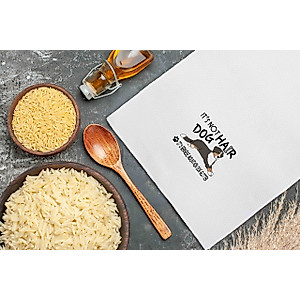 It's Not Dog Hair It's Bernese Mountain Dog Glitter Kitchen Towels Dishcloths 24"x16",Funny Puppy Dog Dish Towels Bath Towels Hand Towels,Gifts For Dog Lovers Girls Women,Bernese Mountain Dog Mom Gift