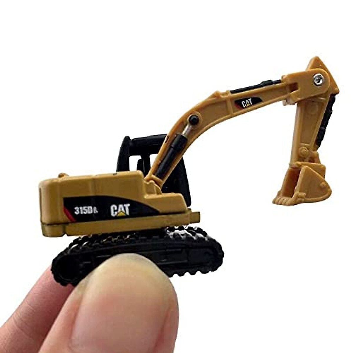 3X 1:160 N Scale Miniature Excavator Engineering Vehicle Diecast Mini Truck Model Exquisite
