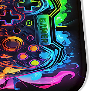 merlenuit Gaming Rug for Boys Room - Game Rugs for Boys Bedroom,Gamer Rug with Controller Design for Game Room,Esports Room 80x60 inches