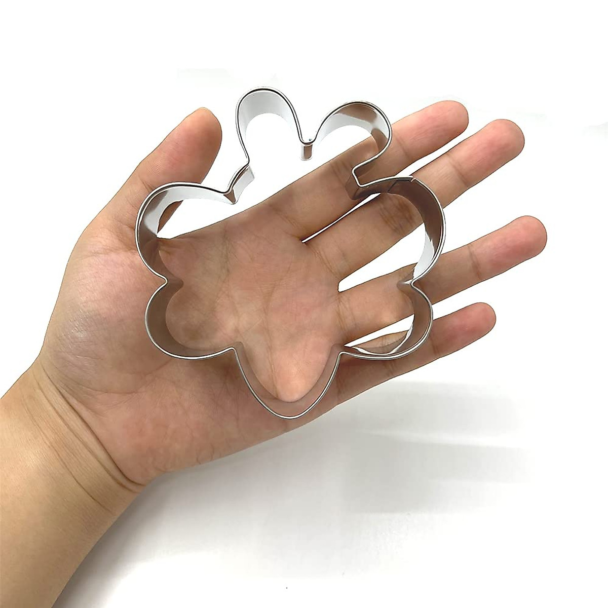 LILIAO Animal Bee Cookie Cutter, 3.8", Stainless Steel