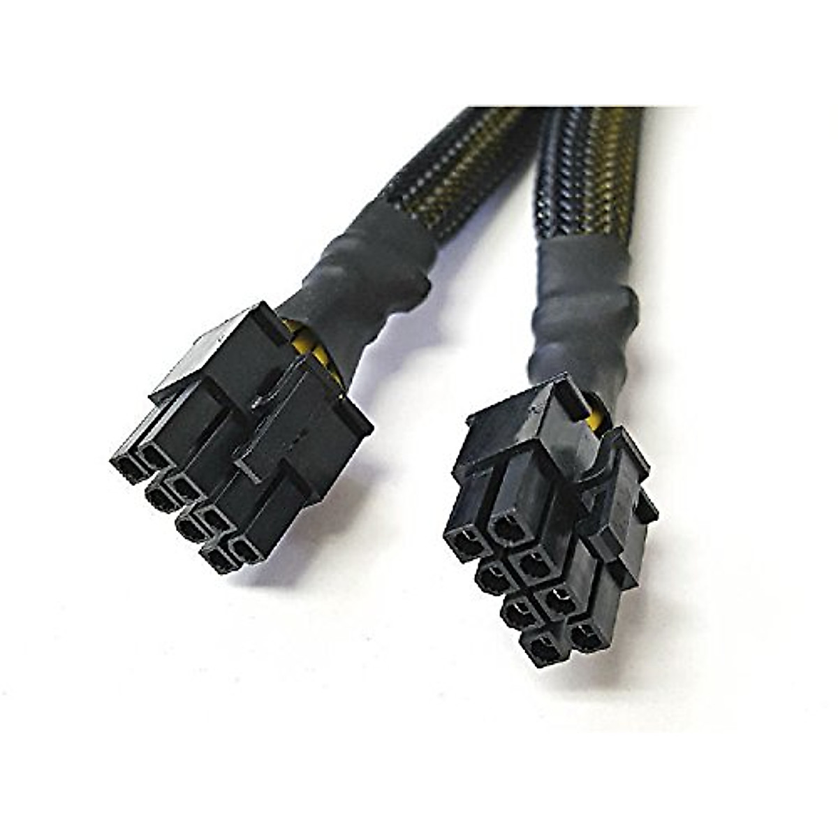 AYA 7" (7-inch) 8-Pin EPS-12V Male to Dual 8-Pin EPS-12V Female Y Splitter Cable 18AWG