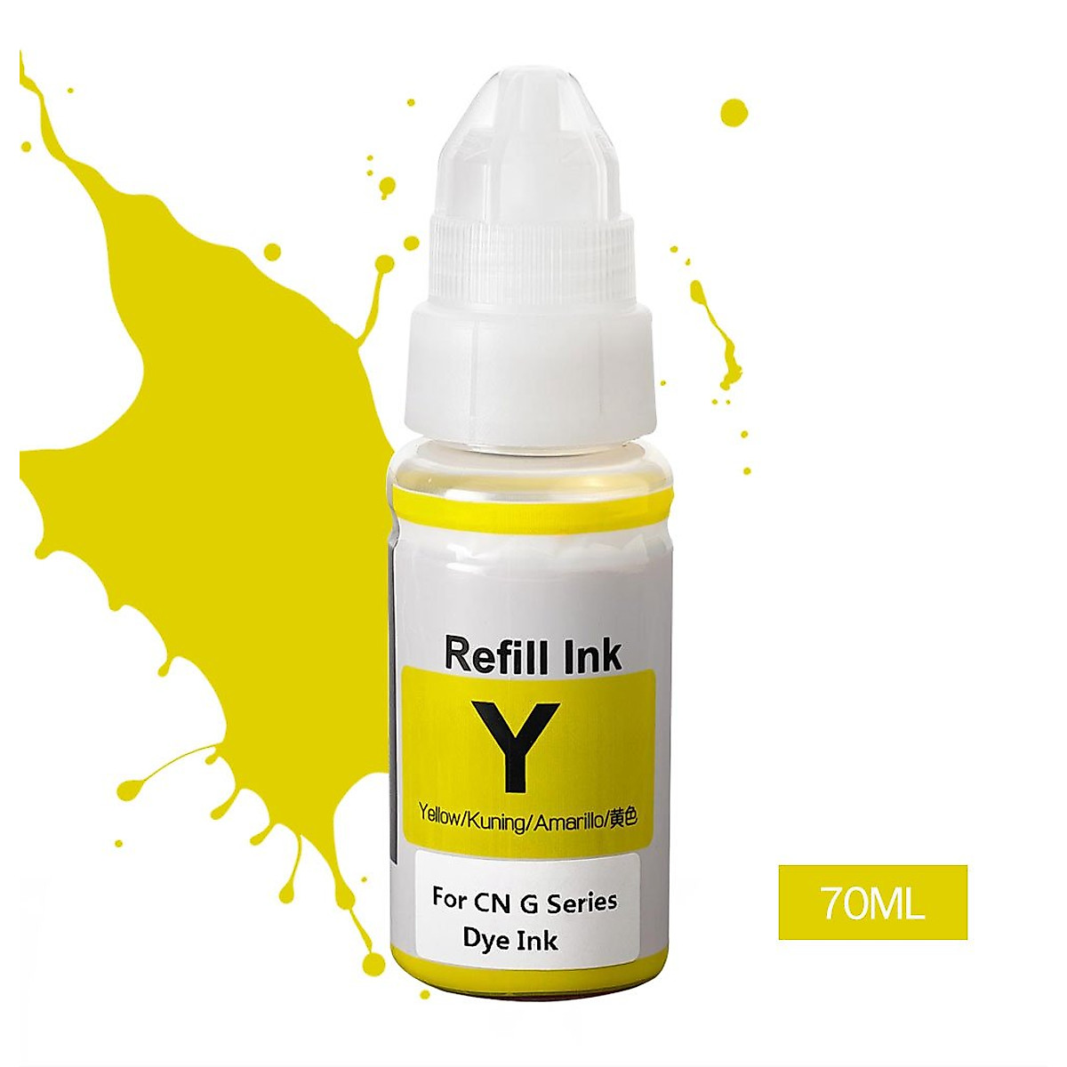 Printers Jack Compatible Canon GI-290 Refill Ink Bottle Kit for Canon PIXMA G4200, PIXMA G3200, PIXMA G4210, PIXMA G2200, PIXMA G1200 Printers