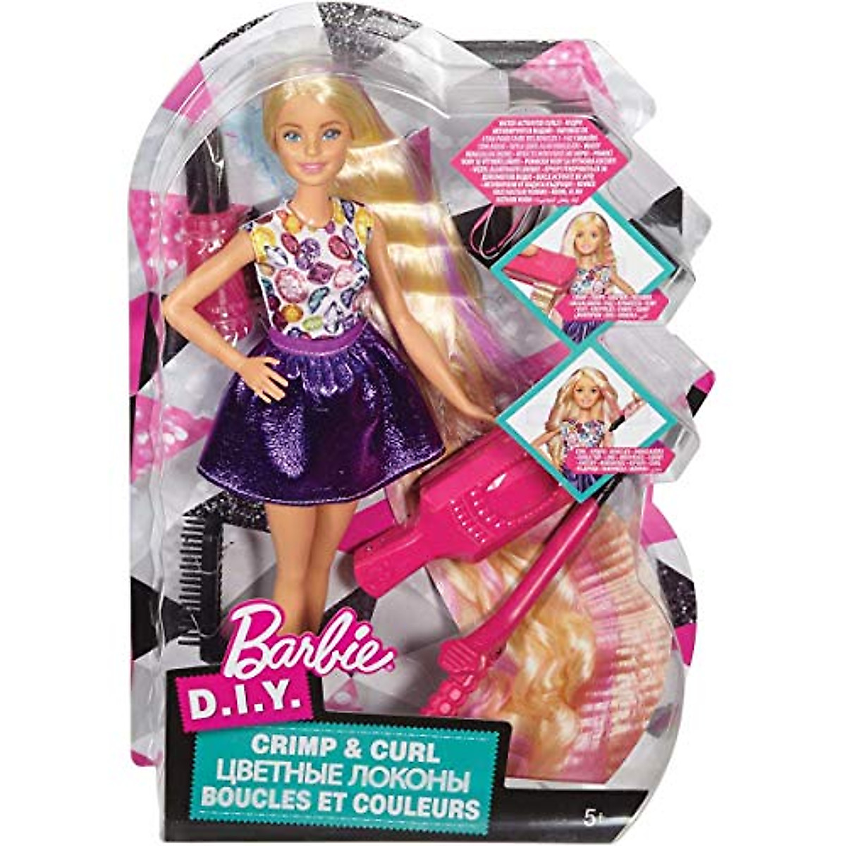 Barbie D.I.Y. Crimps & Curls Doll