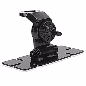 EBTOOLS Antenna Mount Bracket, Stainless Steel Universal Car Antenna Mount Clip, 2 Axle Adjustment, Used for Large VHF/UHF and Medium HF Antenna