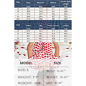 Ekouaer Happy Valentines Day Outfit Womens Pajama Sets Silk Pj Set Short Sleeve Satin Silky Pajama Set Ladies Pajamas Pyjamas Pants Set Soft Loungewear Set Valentines Day Gifts Red Heart S