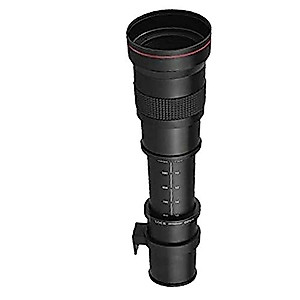 Sony Alpha a6400 Mirrorless Camera with 16-50mm and 55-210mm Lenses Bundle + Extreme Speed 64GB Memory + T-Mount 420-800mm Telephoto Zoom Lens (33 Items)