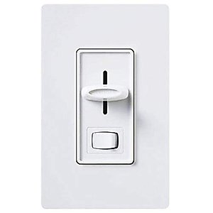 LUTRON ELECTRONICS INC SCL-153PH-WH Skyl SP/3WY White Single Pole/3-Way Dimmer