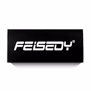 FEISEDY Blue Light Blocking Glasses Fake Nerd Clear Square Computer Lightweight Pilot Glasses Frame Oversized B2866