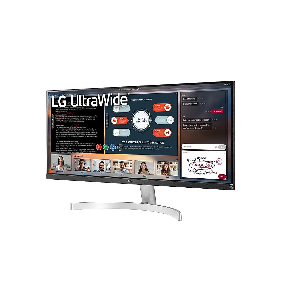 LG 29WN600 29IN IPS 2560X1080 21:9 1000:1 5MS HDMI HDMI