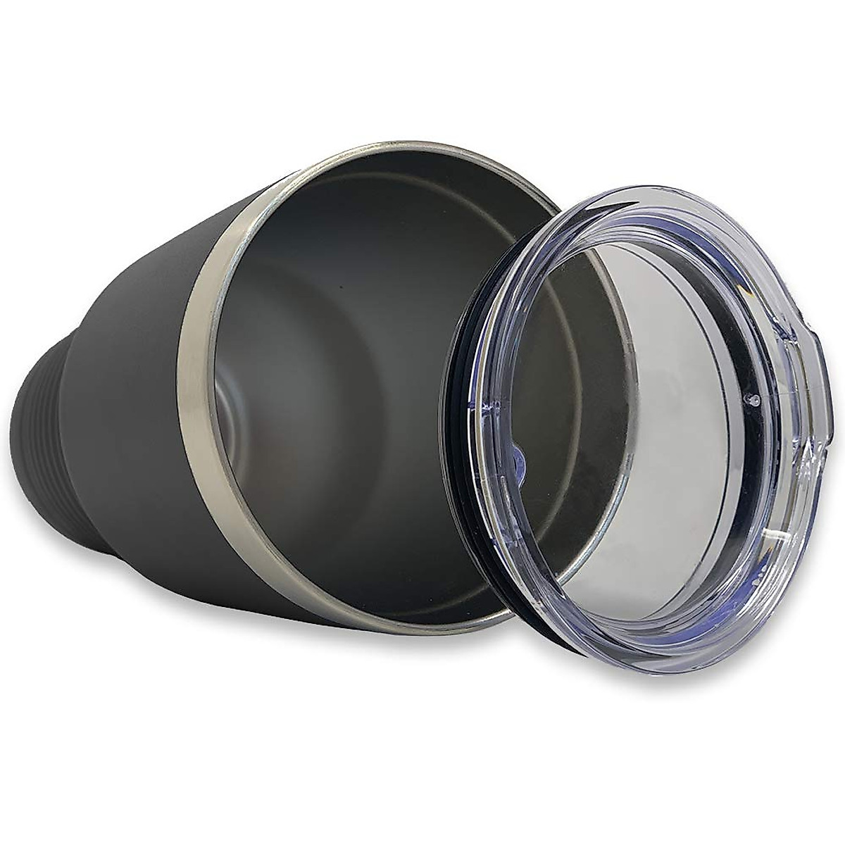 LaserGram 30oz Vacuum Insulated Tumbler Mug, Hawaiian Sea Turtle, Personalized Engraving Included (Black)