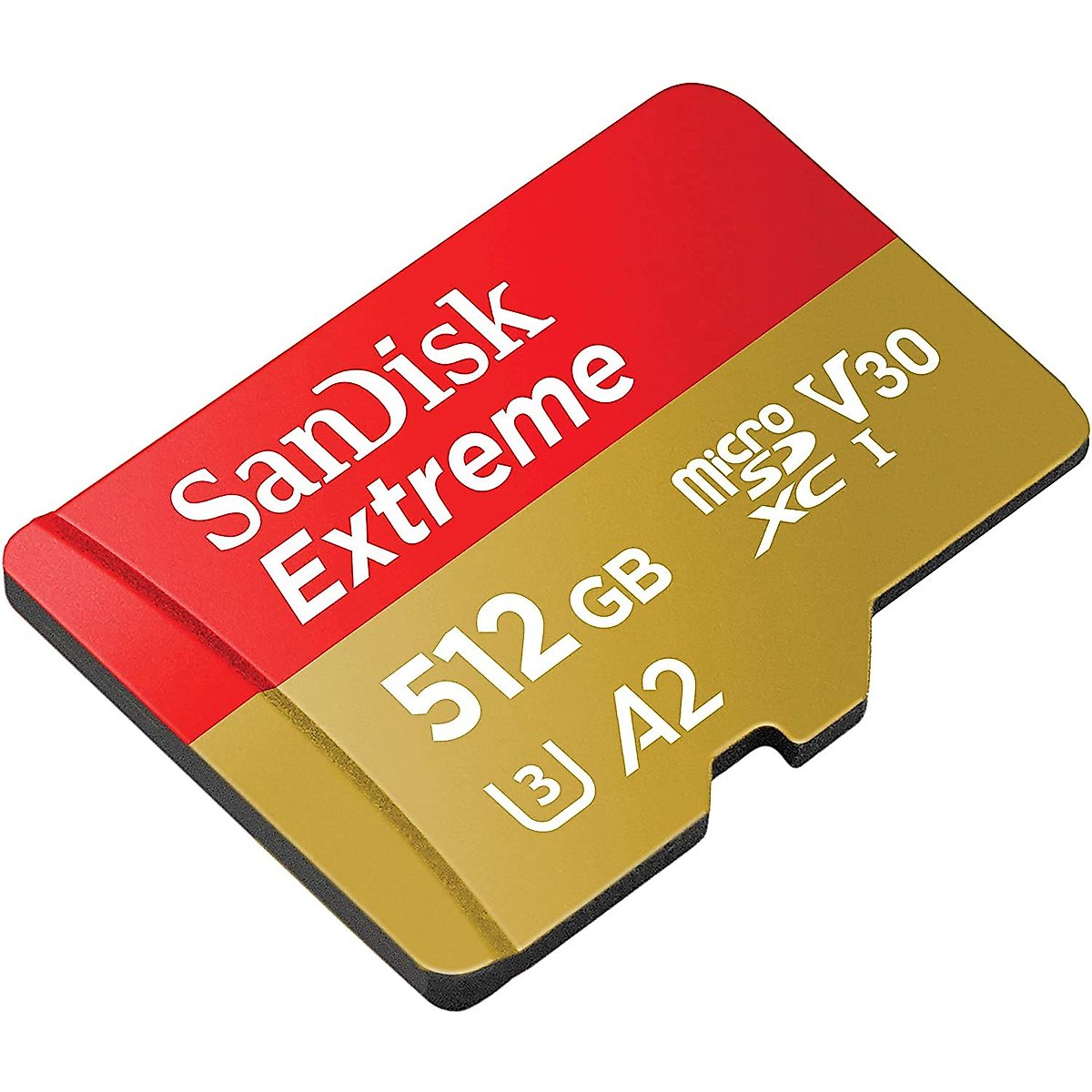 SanDisk Extreme 512GB V30 A2 microSDXC Memory Card Works for DJI Drones Works with Mini 3 Pro, Mini 3, DJI RC (SDSQXA1-512G-GN6MN) Bundle with (1) Everything But Stromboli Micro SD Card Reader