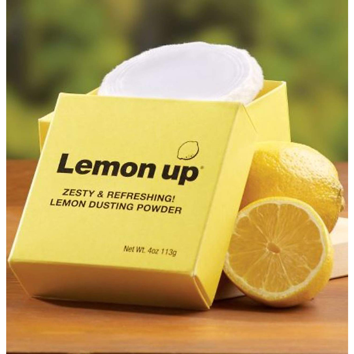 Limited Edition Lemon Up Dusting Powder 4 Oz! Lemony Scent Talc-Free Body Powder With Soft Puff! Made From Aloe Powder, Kaolin Clay, Jojoba Oil & Shea Butter! Leaves Skin Feeling Fresh, Soft And Dry!
