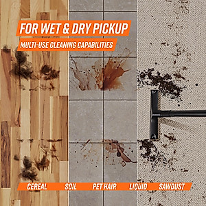 Armor All 6-Gallon* 5.5 Peak HP† 3-in-1 Wet/Dry/Upholstery Shampoo Vacuum Cleaner – VK609PFR 0901