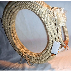 40 Ft Rodeo Rope Lasso - Lariat Riata Western Agave Maguey Straw from Mexico