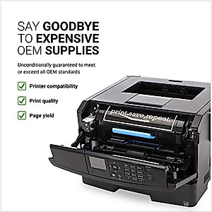 Print.Save.Repeat. Lexmark 51B0XA0 Extra High Yield Remanufactured Toner Cartridge for MS517, MS617, MX517, MX617 Laser Printer [20,000 Pages]