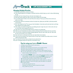 2024-2025 House of Doolittle Express Track 8.5 x 11 Weekly & Monthly Appointment Book, Black (HOD29602)