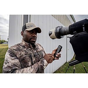 HME Spot Shot Shooting Universal Adjustable Wireless Live Streaming HD Video Wi-Fi Spotting Scope Camera | Carry Pouch Included