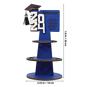 Luxshiny Graduation Party Wooden Money Holder Graduation Money Holder Graduation Decor Wooden Graduation Money Holder Money Holder Party Ornament Grad Ornament