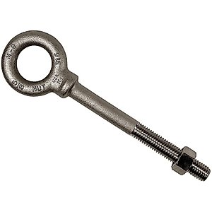 Ken Forging N2032-316SS-6 Shoulder Pattern Nut Eyebolts, 1-1/4-7" x 6"