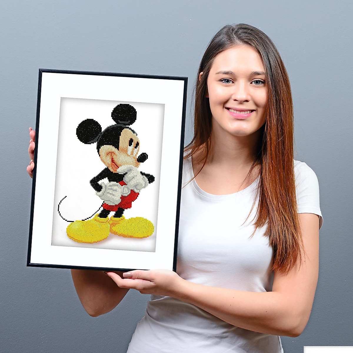 DIAMOND DOTZ ® - Mickey Wonders Diamond Painting Artwork Kit, Disney Diamond Art, Disney Diamond Painting, Diamond Art Kits for Adults Disney, Diamond Painting Easy, Diamond Painting Disney