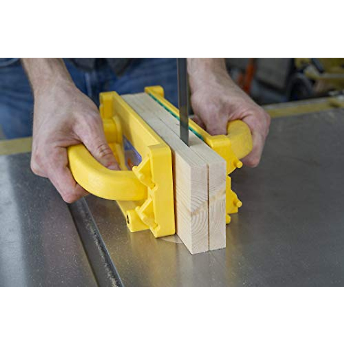 MICROJIG - GRR-RIP BLOCK Smart Pushblock for Router Table, Jointer, and Band Saws