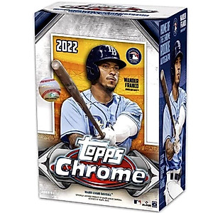 Topps Heritage 2022 Chrome Baseball Blaster Box - 32 Baseball Cards Per Box