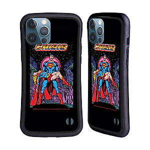 Head Case Designs Officially Licensed Superman DC Comics Supergirl Crisis on Infinite Earths Famous Comic Book Covers Hybrid Case Compatible with Apple iPhone 13 Pro Max