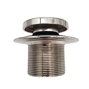 Westrbass Tip Toe Universal Tub Trim with One-Hole Faceplate, Satin Nickel, D931K-07