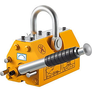VEVOR Lifting Magnet with Release, 660 LBS Pulling Force Steel Magnetic Lifter, Heavy Duty Neodymium – Permanent Lift Magnets, for Hoist, Shop Crane, Block, Board
