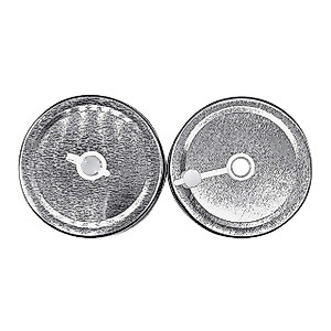 Home Suave 20 oz Mason Jar Mug with Handle, Regular Mouth, Lids with 2 Reusable Stainless Steel Straw, Set of 2 (Silver), Kitchen Glass 20 oz Jars, Dishwasher Safe