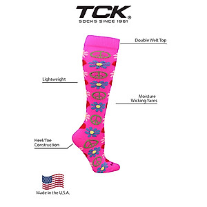 TCK Krazisox Woodstock (Pink, Medium)
