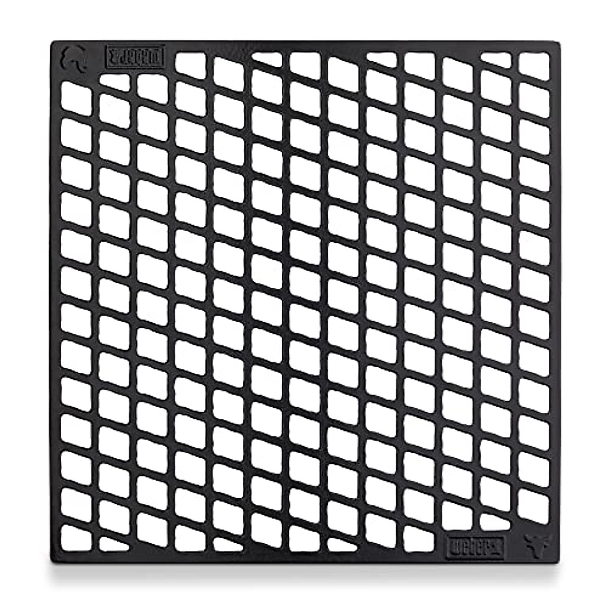 Weber Crafted Dual Sided Sear Grate, Porcelain Enameled Cast Iron