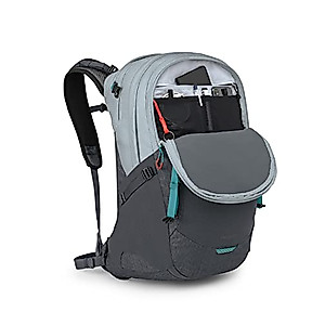 Osprey Tropos 32 Laptop Backpack, Silver Lining/Tunnel Vision Pop