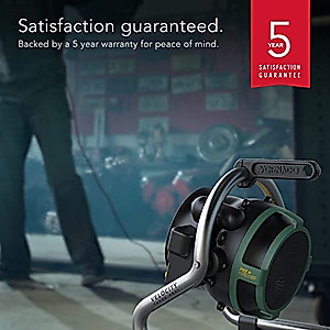 Vornado Velocity HD Garage Space Heater with Fan, Tilt Head, Advanced Safety Features,Black, Whole Room