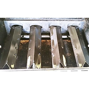 Votenli P9622A (3-Pack) 14 15/16 inch Porcelain Steel Heat Plate Replacement for Kenmore 146.1613211, 146.16132110, 146.16133110, 146.16142210, 146.16197210, 146.16198210, 146.16222010, 146.23673310